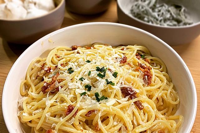 Spaghetti aglio, olio e peperoncino